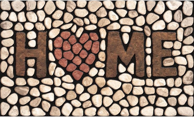 Amazon.com : Masterpiece Home Stones Door Mat, 18-Inch by 30-Inch ...