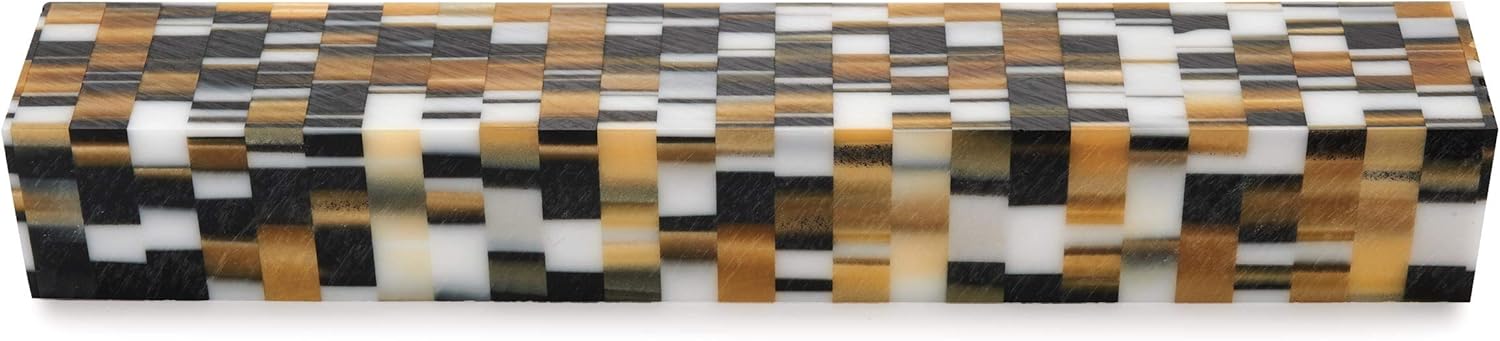 Amazon.com: Woodriver Acrylic Pen Blank, Golden Rubix : Tools & Home ...