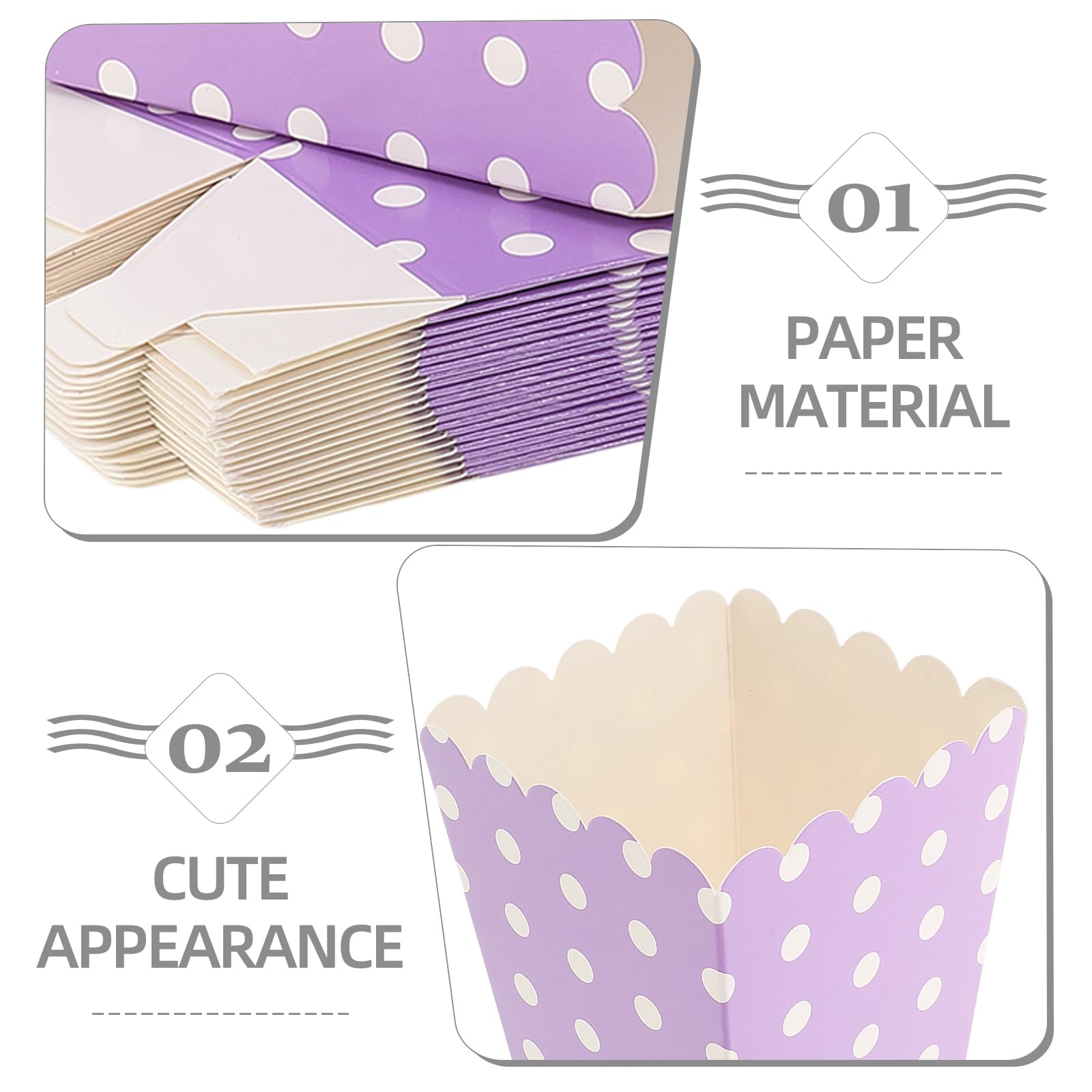Snapklik.com : Popcorn Paper Cups - 24pcs Party Popcorn Cups Popcorn ...