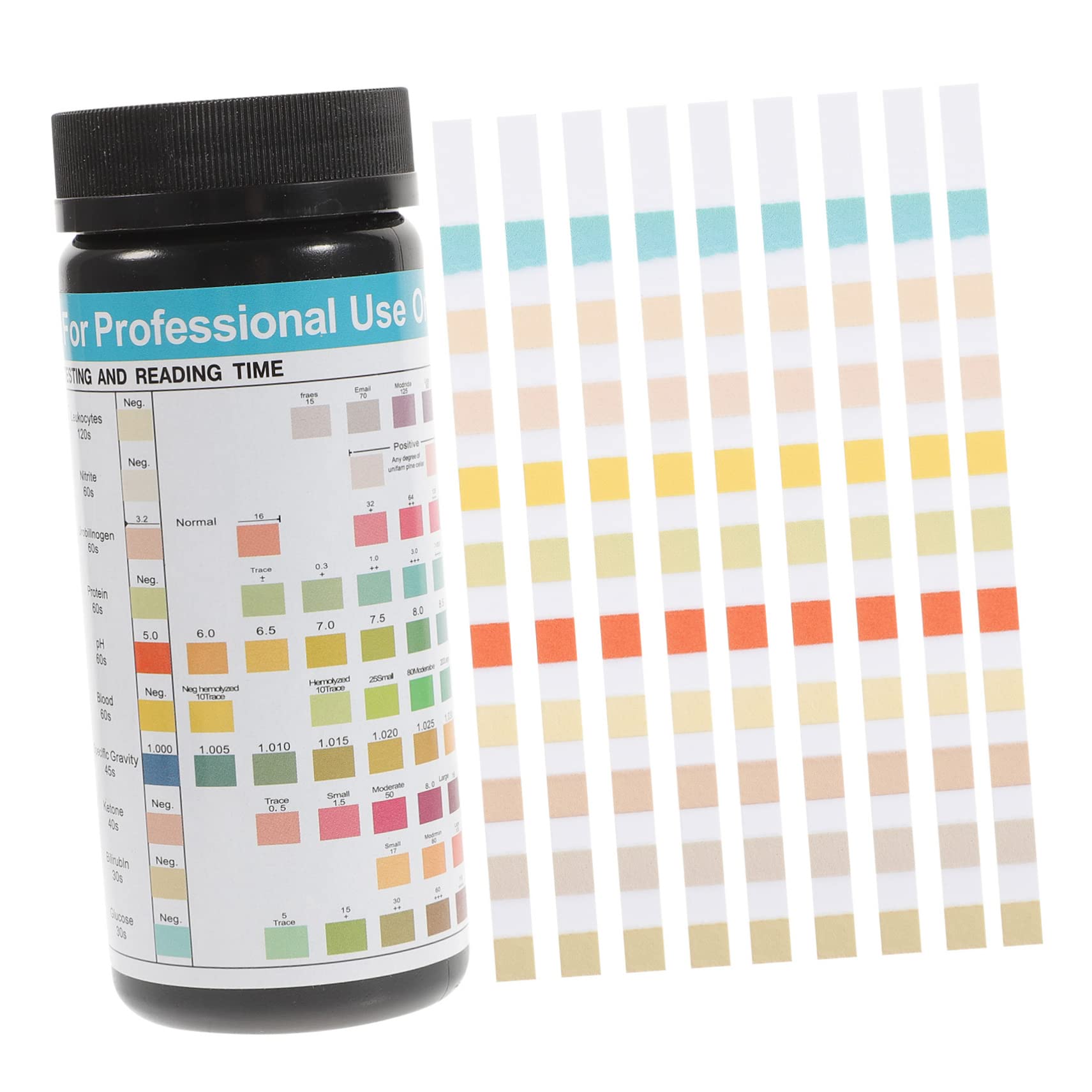 ORFOFE 100pcs Urine Routine Test Strips Ph Testing Strips Testing Kit ...