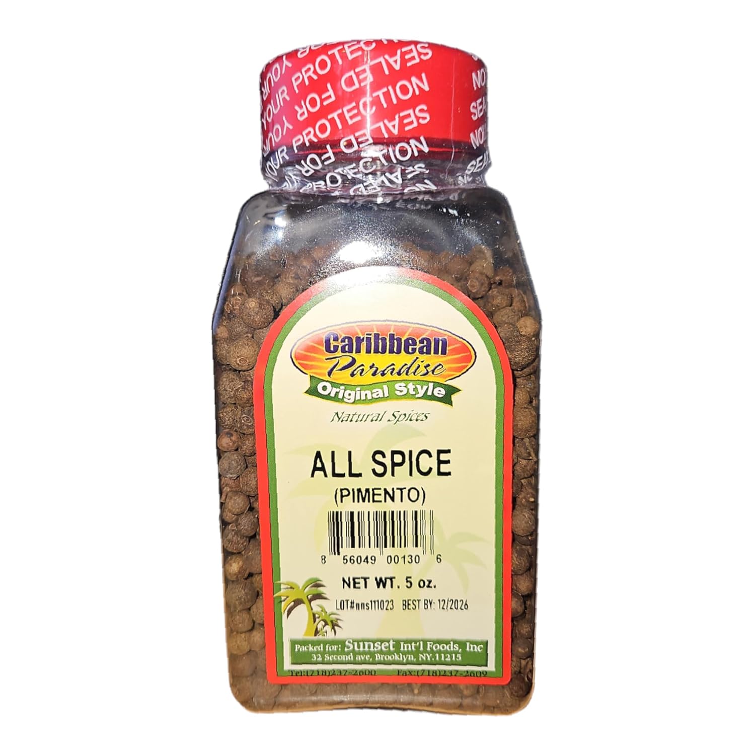 Amazon.com : Caribbean Paradise All spice - Whole Pimento 5 oz (1 ...