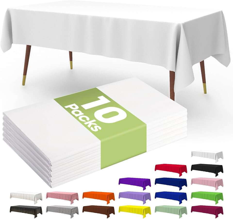 Amazon.com: Tablecloths - Tablecloths / Kitchen & Table Linens: Home ...