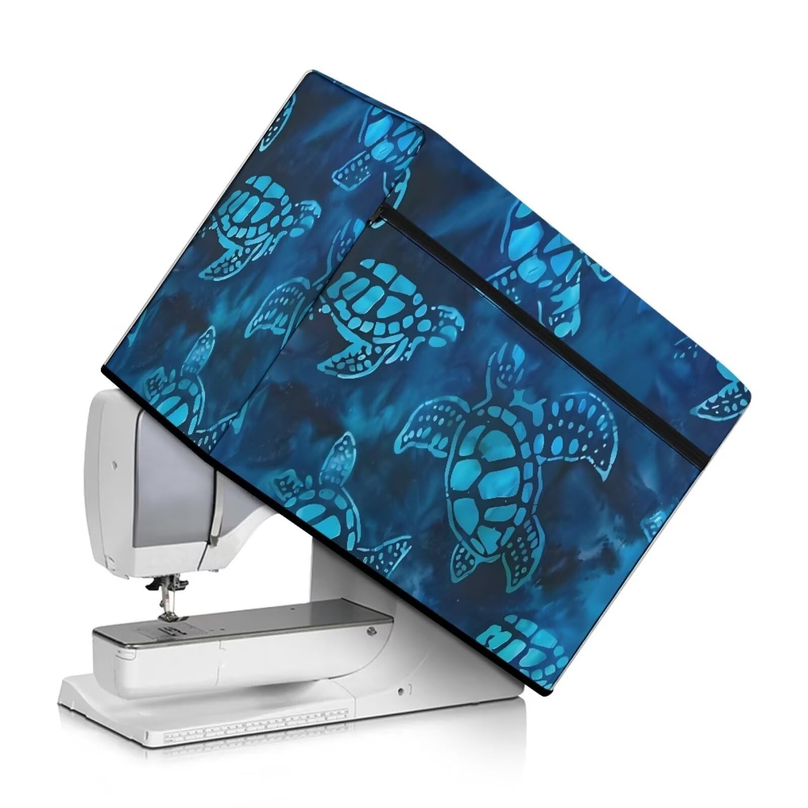 Amazon.com: Suhoaziia Sea Turtles Print Sewing Machine Dust Cover with ...