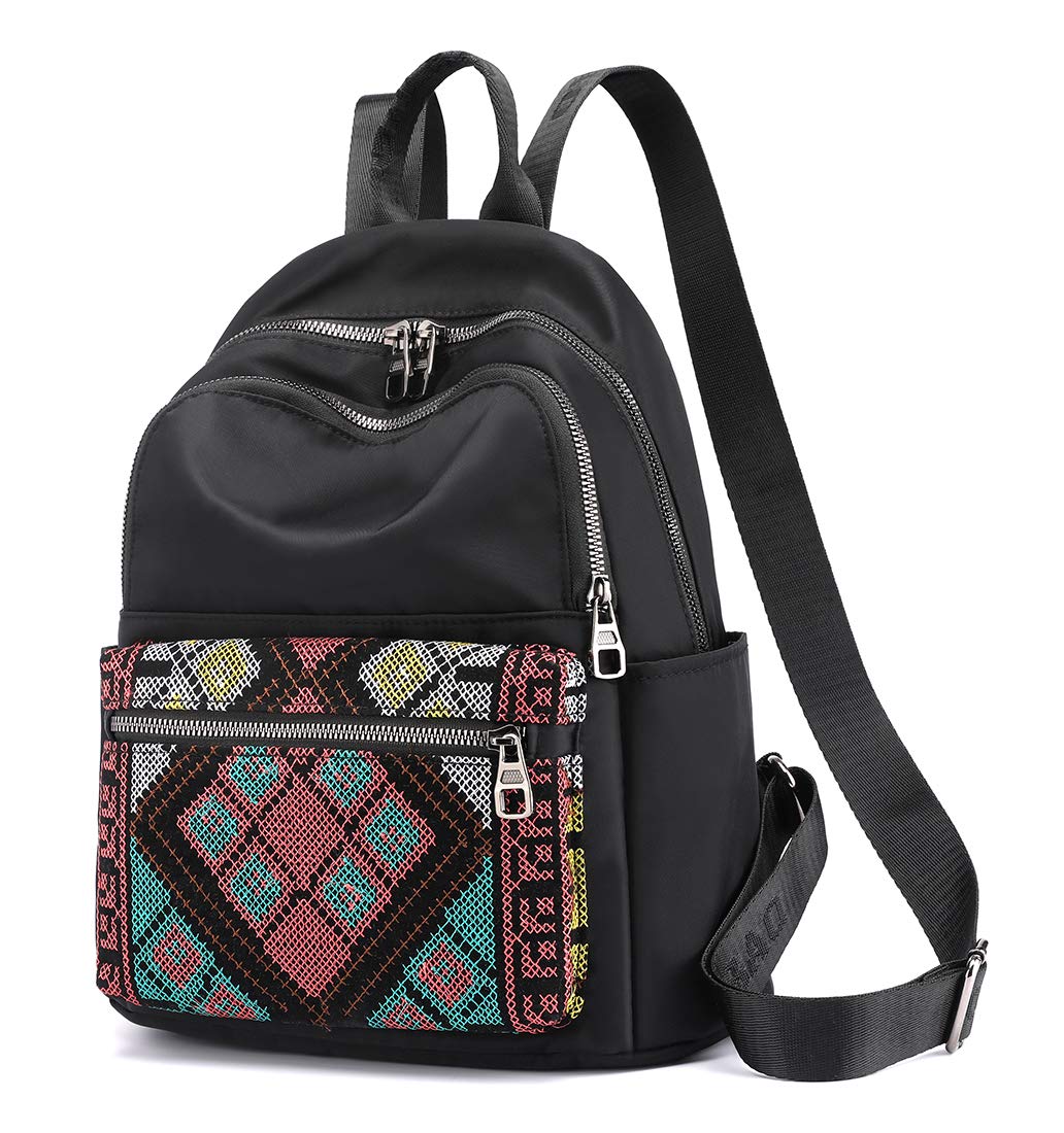 Amazon.com: Collsants Small Nylon Backpack for Women Lightweight Mini ...