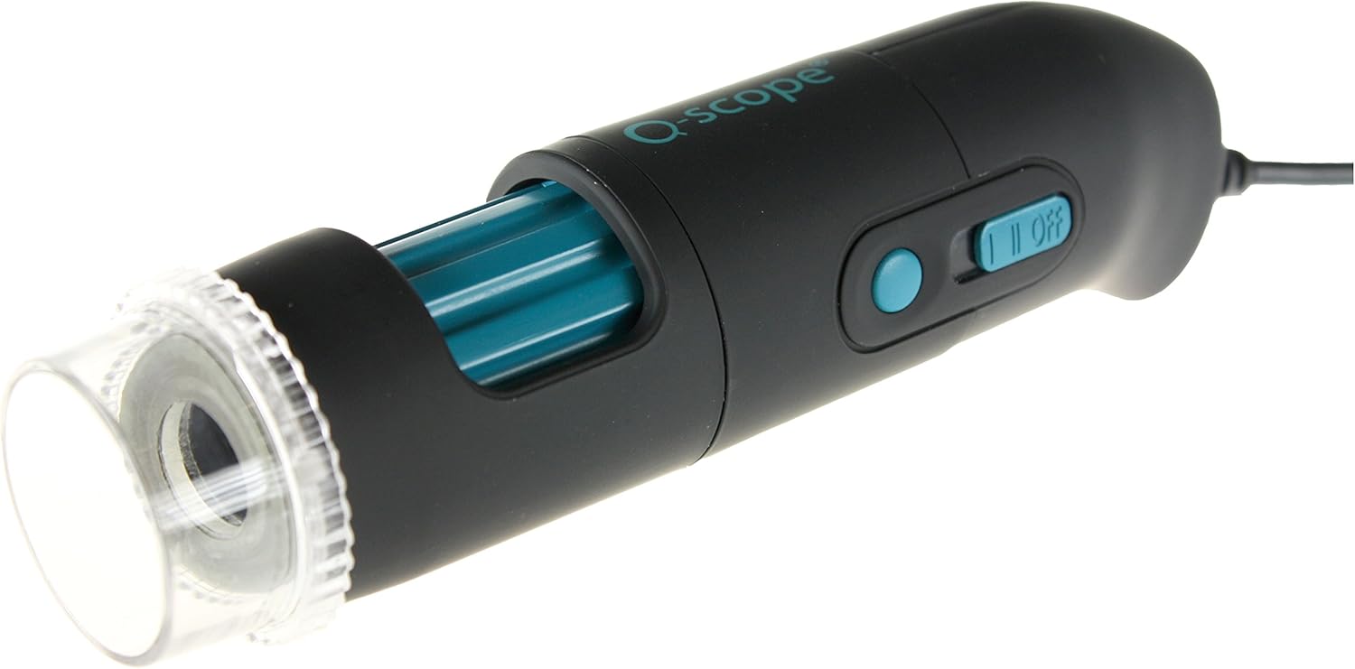 Amazon.com: Q-Scope QS.13200-P 1.3MP 10-50, 200X Handheld Digital ...