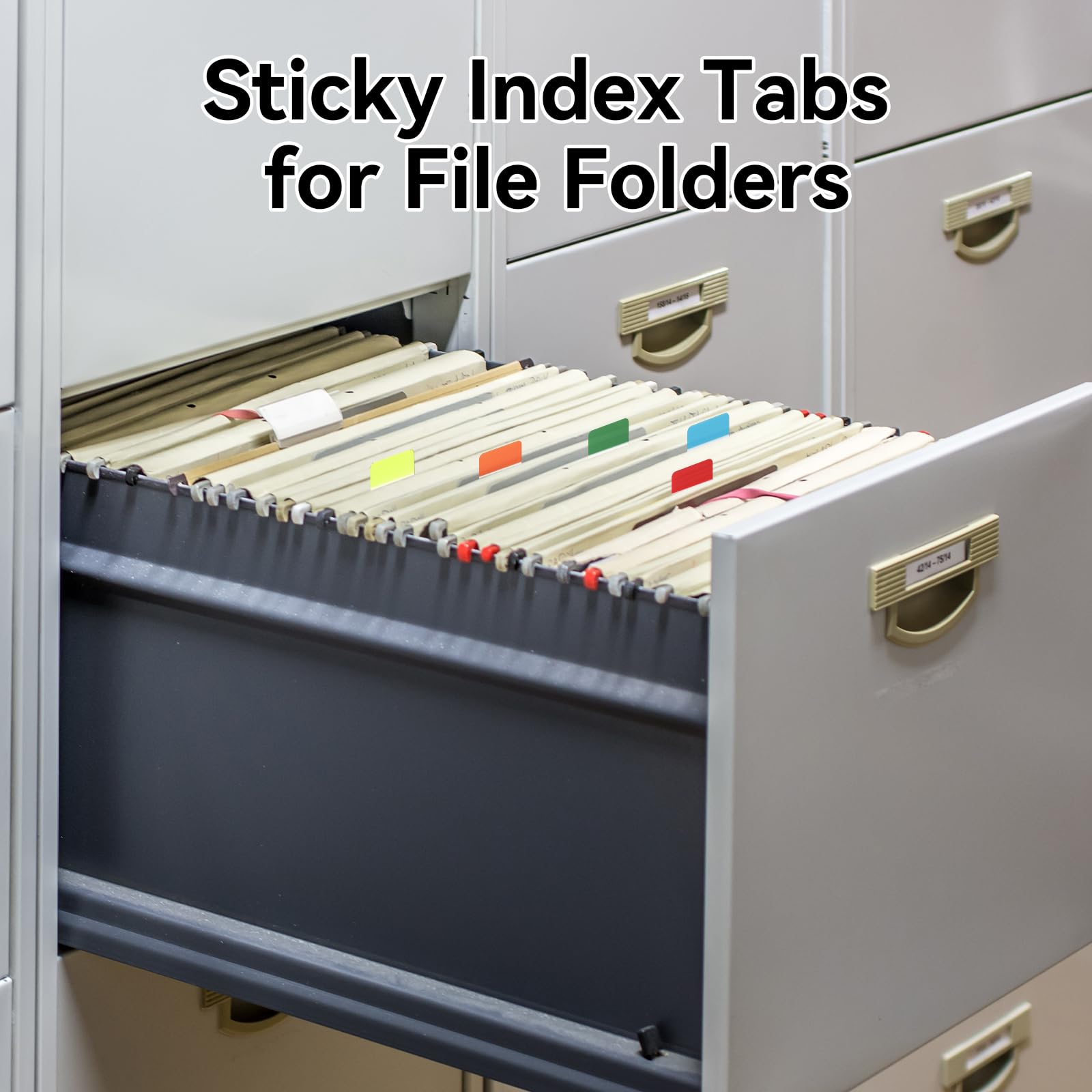 Snapklik.com : 1 Inch Tabs For Notebooks, 960 Pieces Sticky Note Tabs ...