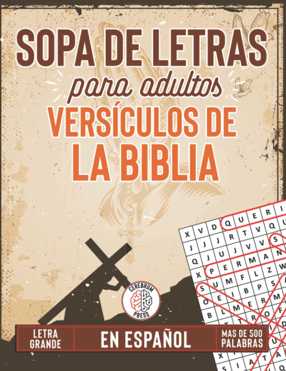 Buy Sopa de Letra Para Adultas Versiculos e la Biblia Letra Grande En ...