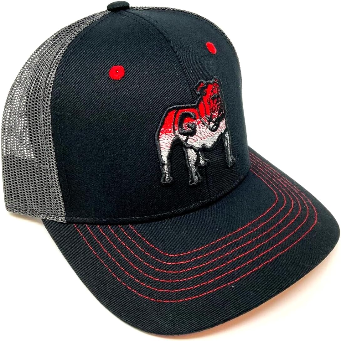 Amazon.com: University of Georgia Bulldogs Gradient Fade Mascot Logo ...