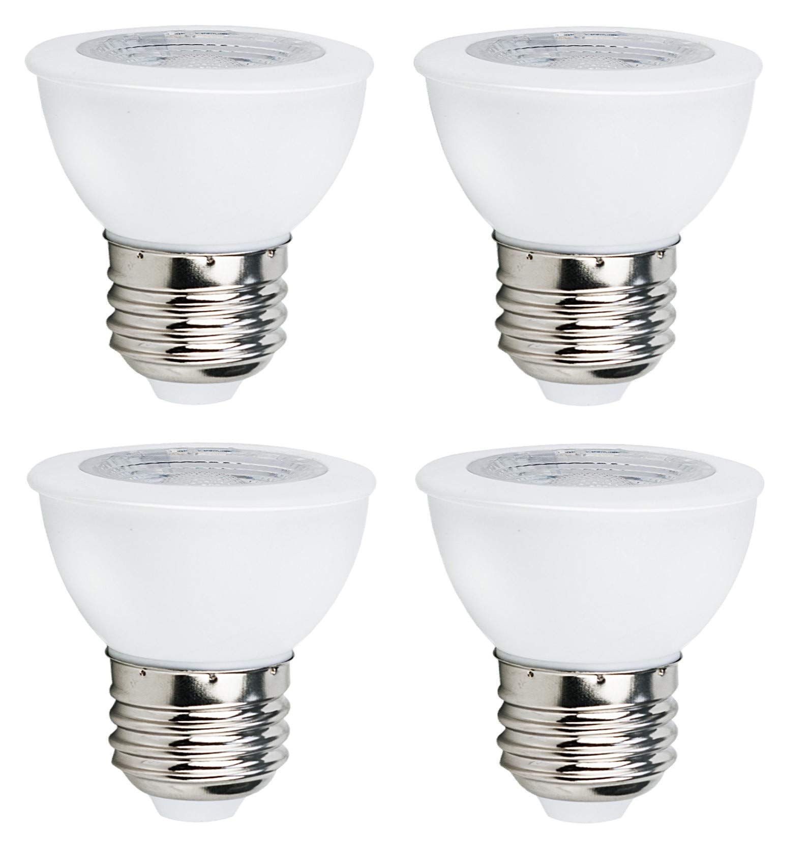CBconcept UL Listed PAR16 LED Bulb, 4Pack, 6 Watt (50W equivalent), 550 ...