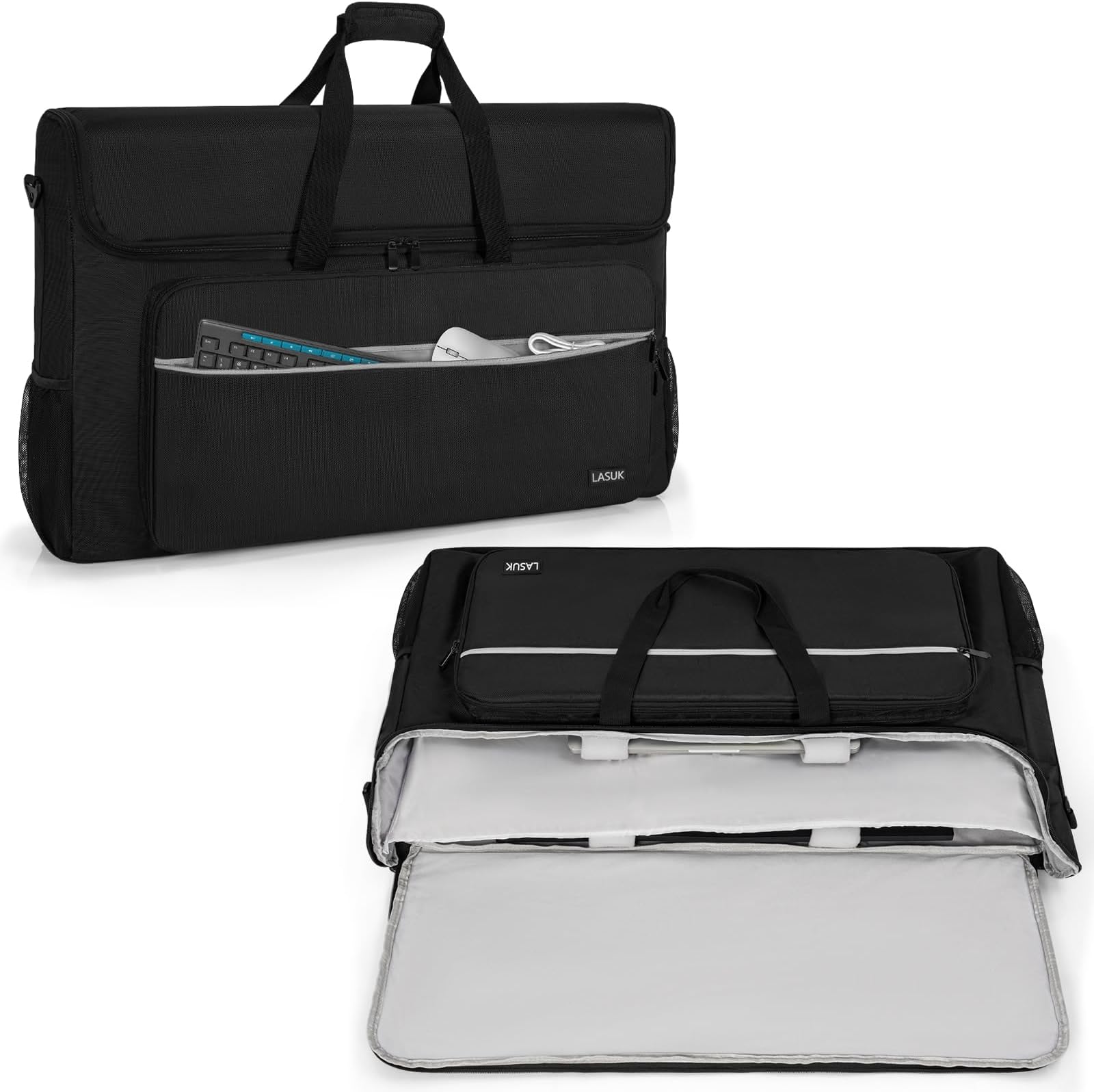 Amazon.com: AKOZLIN LCD Screens/TVs(up to 2) Transport Tote Bag for 27 ...