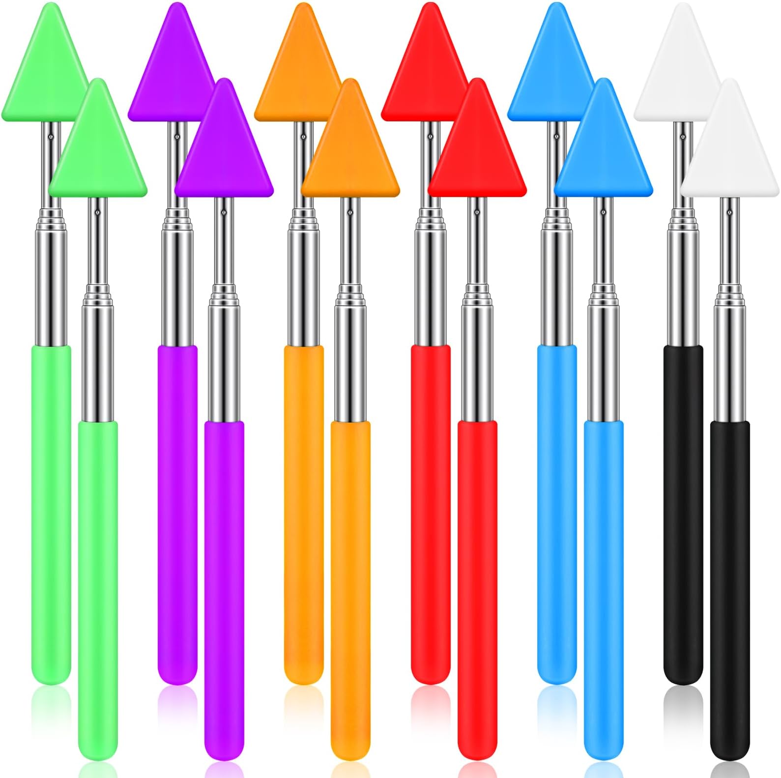 Amazon.com : Engrowtic 12 Pcs Telescopic Teacher Pointer Stick for ...