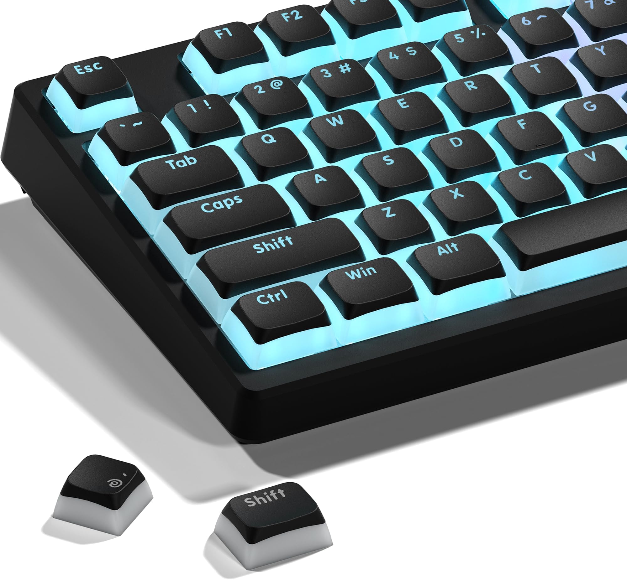 Amazon.com: HyperX Pudding Keycaps 2 - Full Key Set - PBT - 112 Keys ...