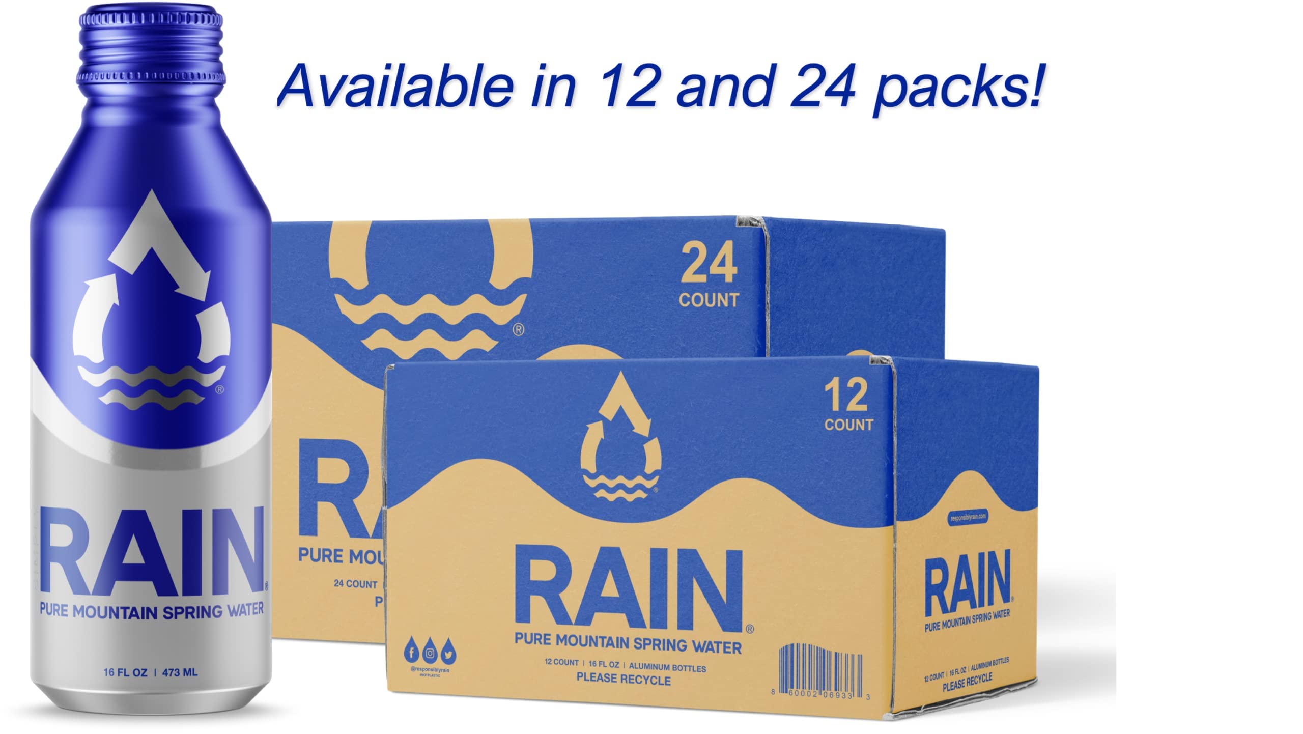 Snapklik.com : Spring Water, 16 Oz, 24 Pack, Bottled At The Source ...