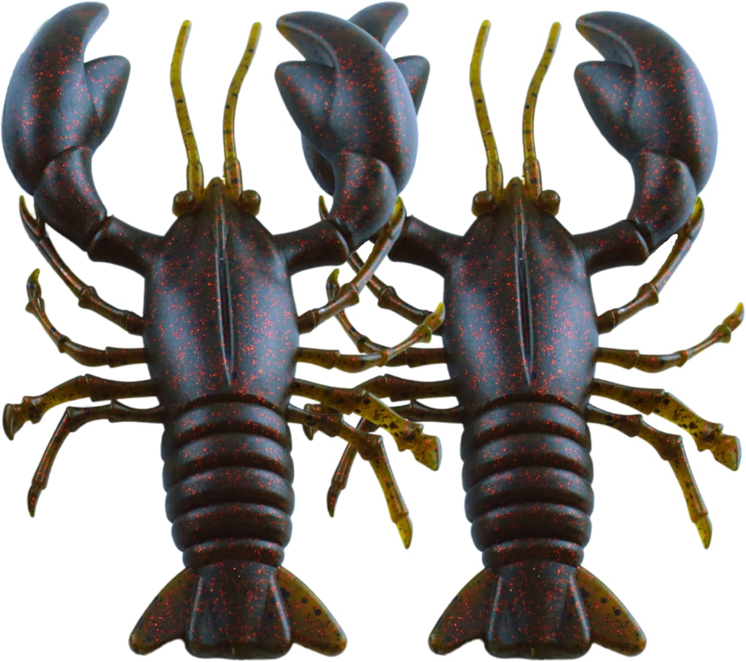 14cm Natural Lifelike Soft Crayfish Fishing Lures with Realistic ...