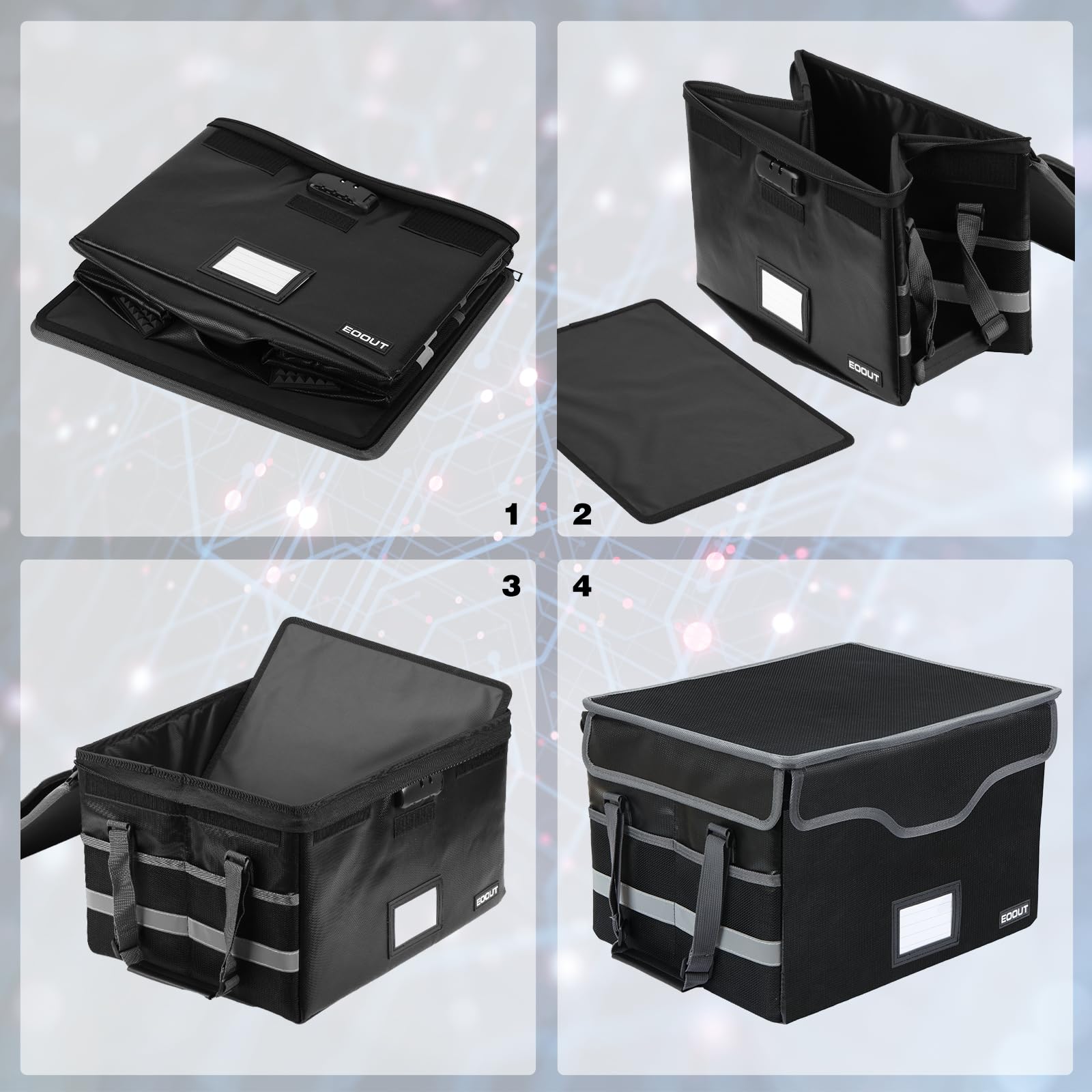 Snapklik.com : Fireproof Document Box, Fire Proof Safe Boxes For Home ...