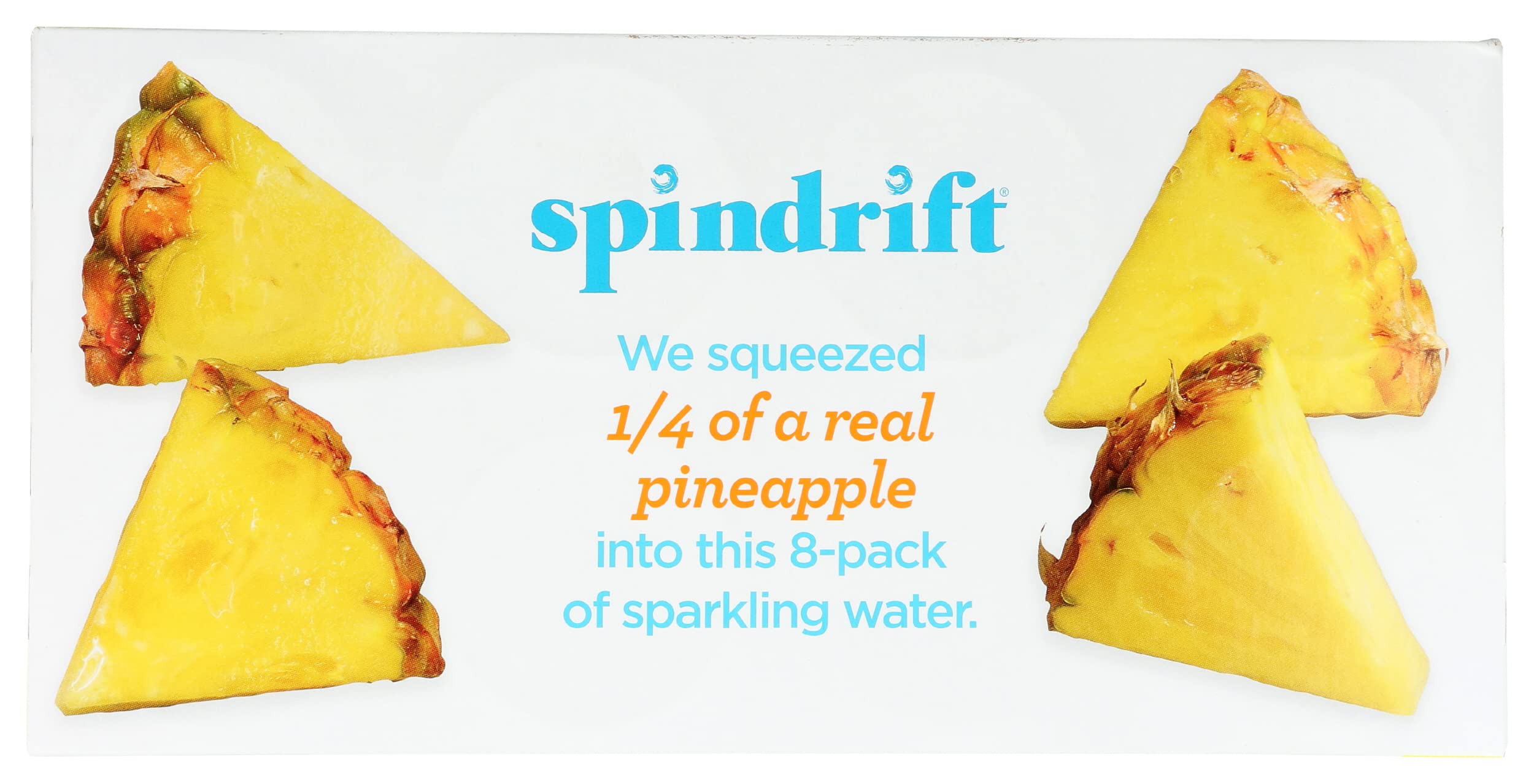 Snapklik.com : SPINDRIFT Pineapple Sparkling Water, 12 FZ