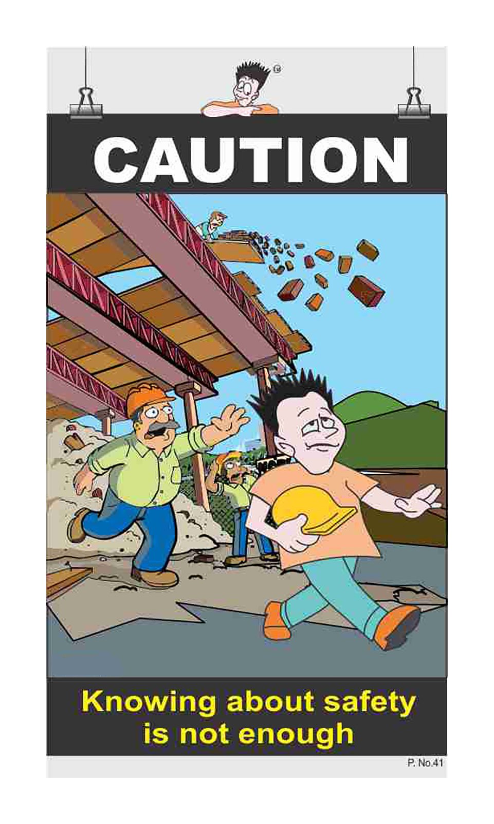 Construction Safety Posters In Hindi