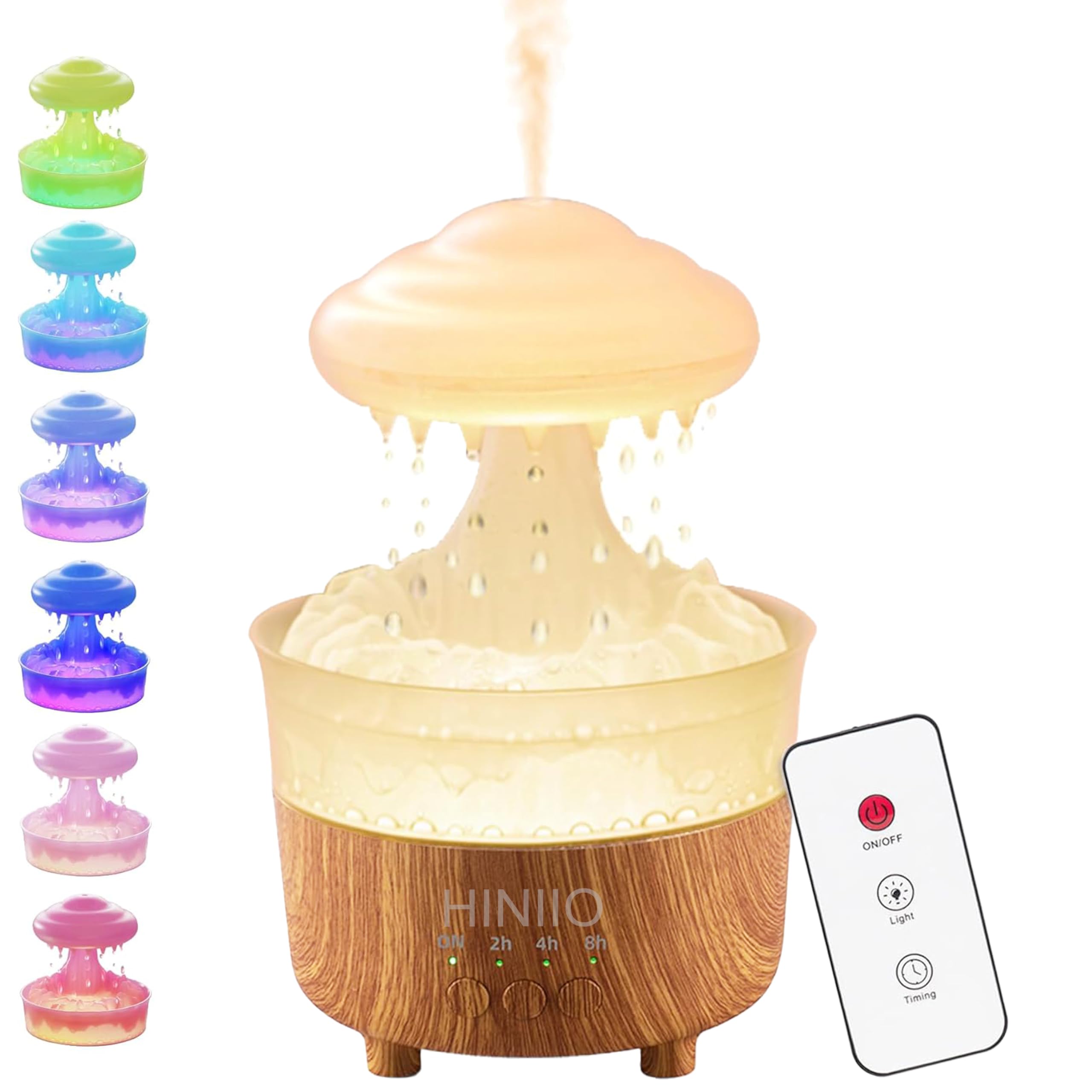 Amazon.com: Rain Cloud Humidifier Water Drip with 7 Colors LED Night ...