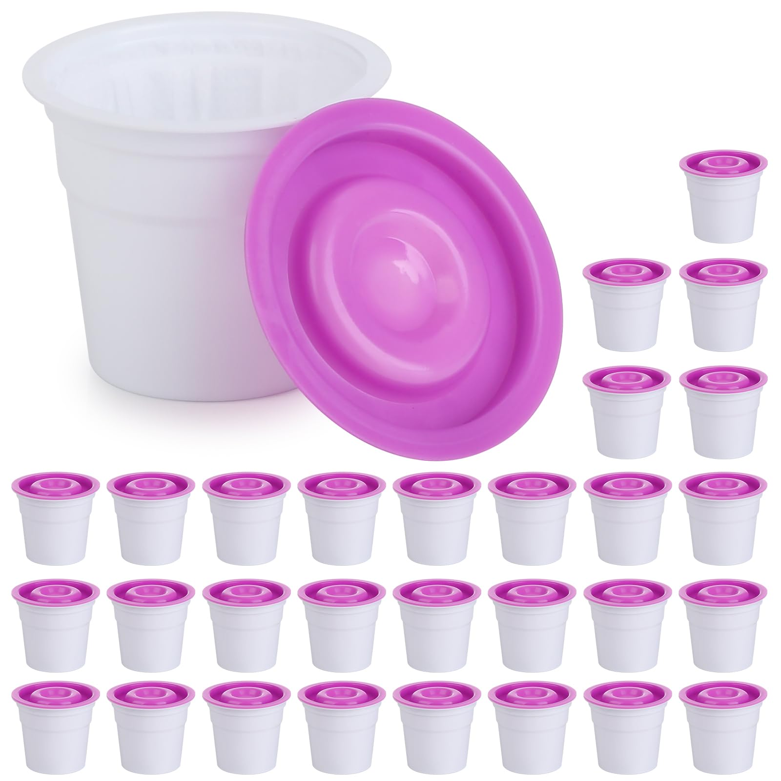 Amazon.com: GFABUT, 30pcs Disposable fillable k cups Empty Coffee Pods ...