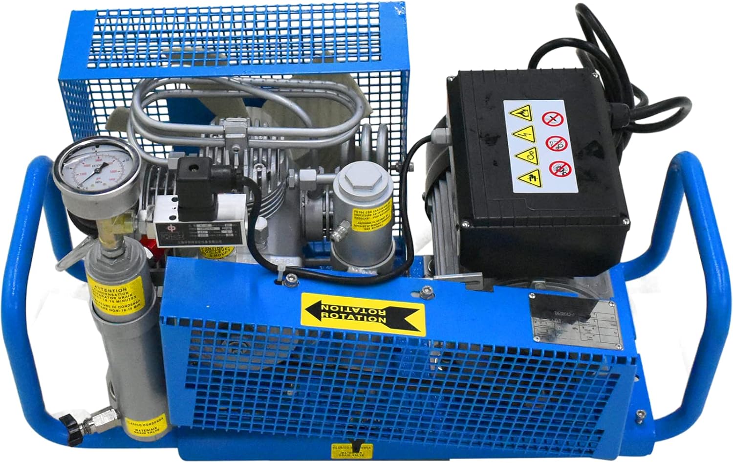 TUXING 300Bar High Pressure Diving Compressor for Scuba Tank/PCP Rifle ...