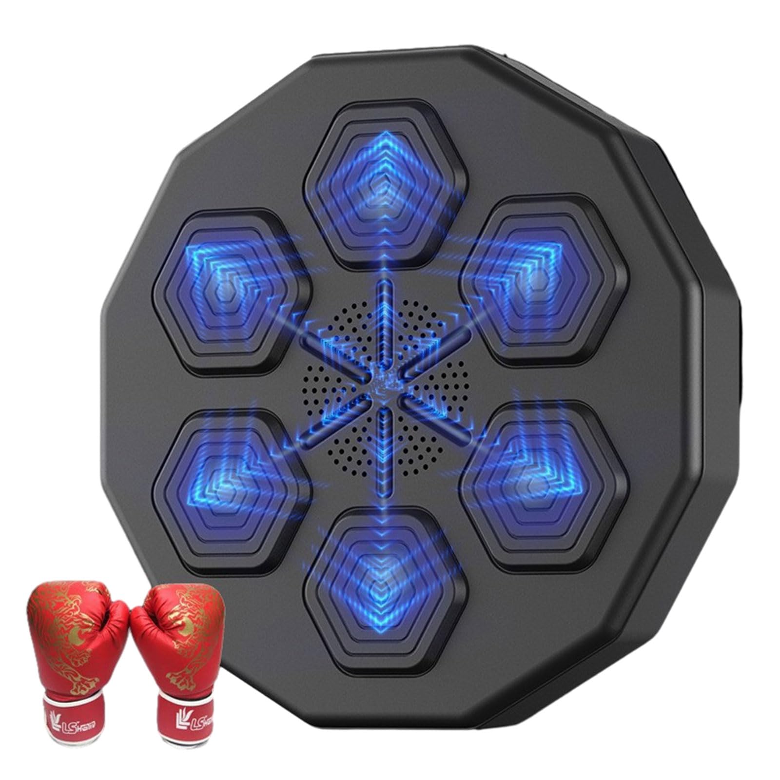 AHDFY Led Electronic Music Boxing Machine,Boxing Training Equipment,Can ...