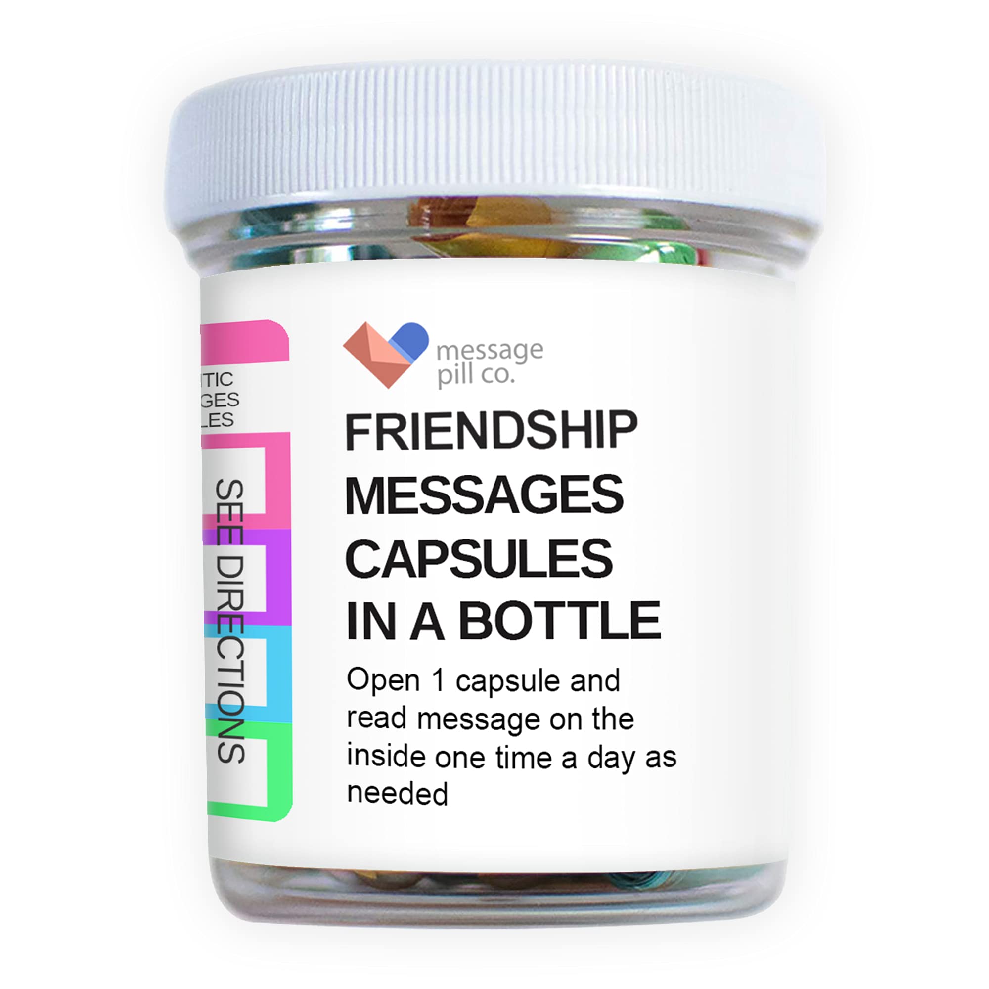 Buy messagepillco Messages in a Bottle Friendship Gift for Your ...