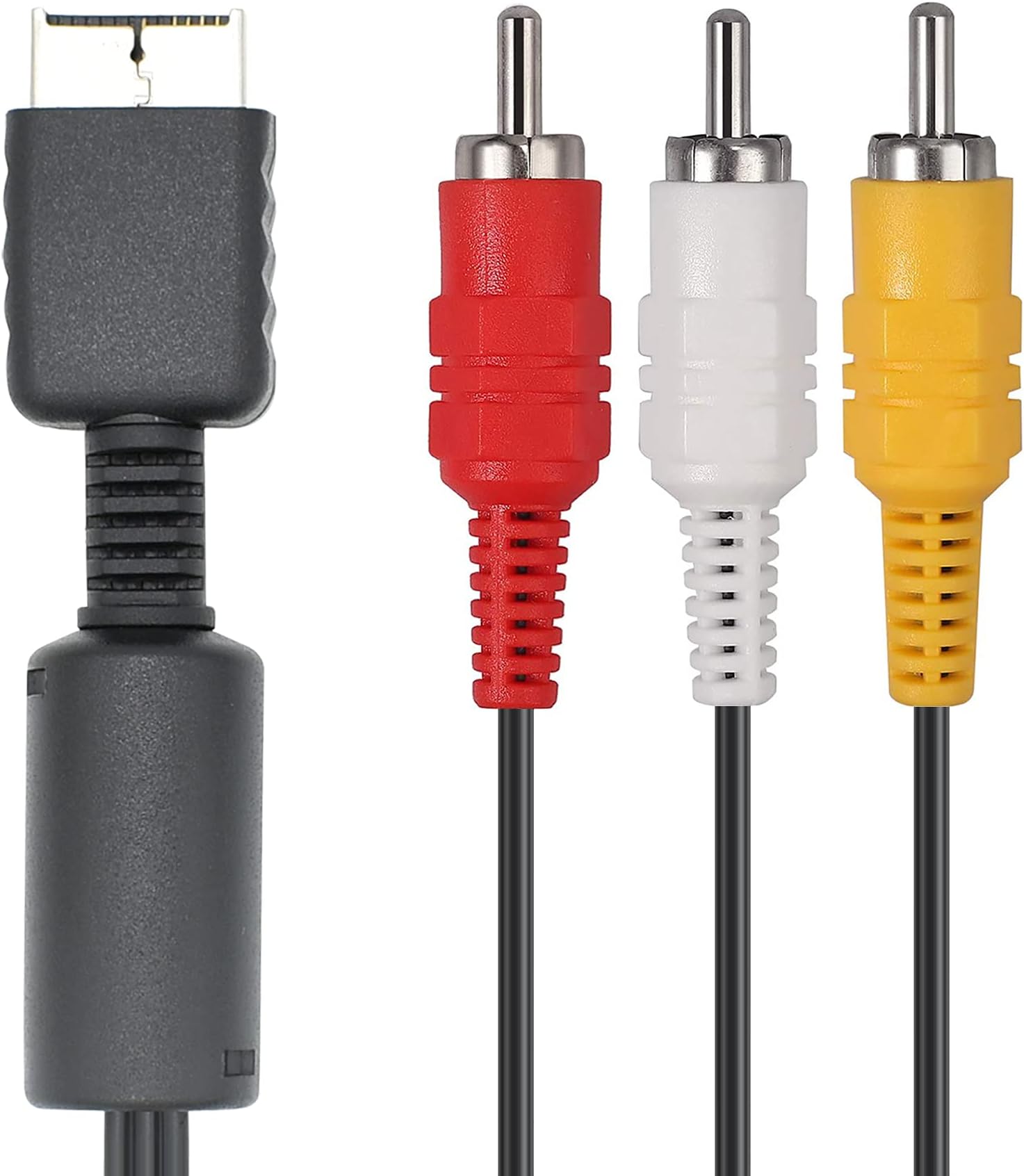 Amazon.com: RGEEK PS2 PS3 AV Cable, AV to RCA Composite Cable Cord for ...