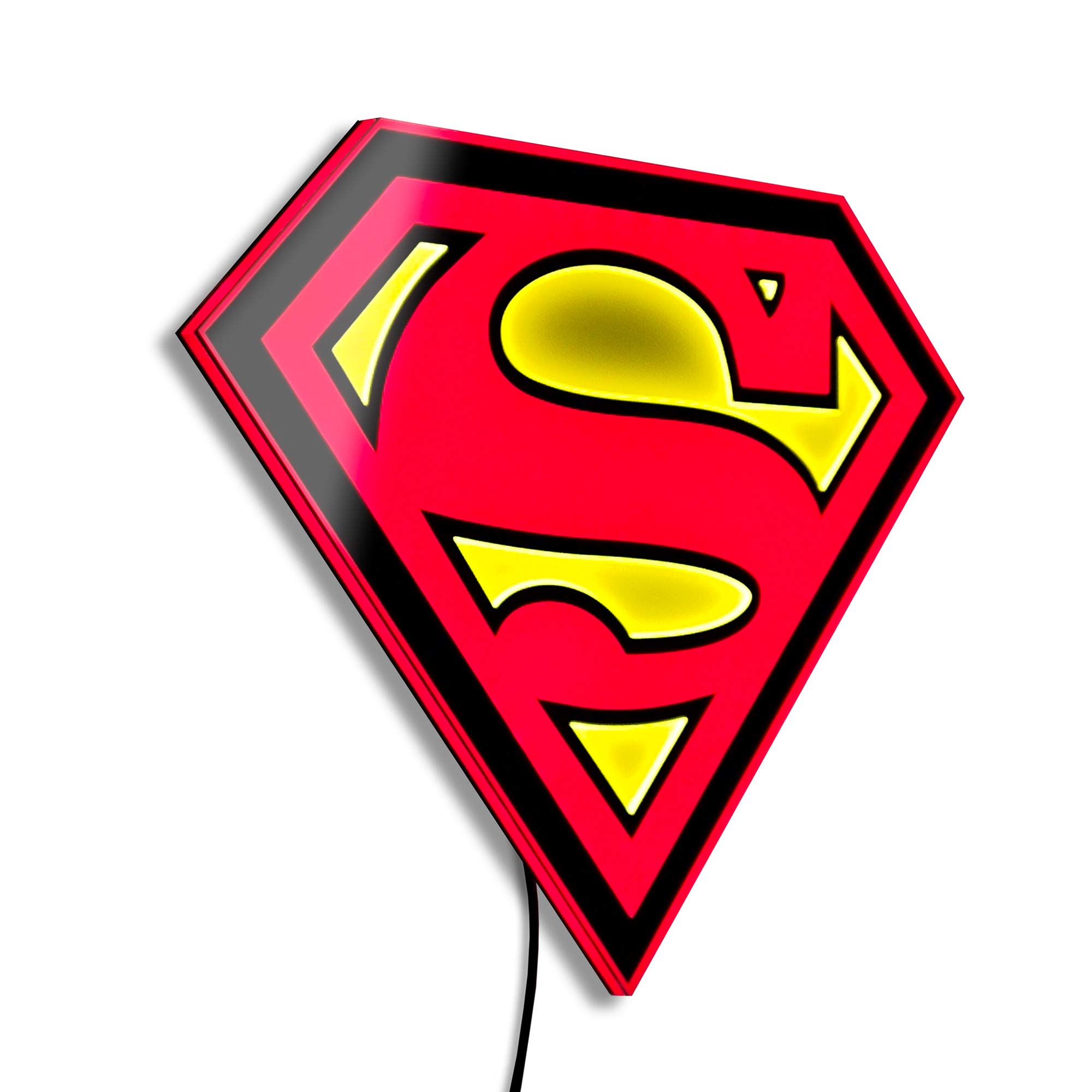 Superman Large Logo Large Yellow And Red Superman Logo Wallpaper