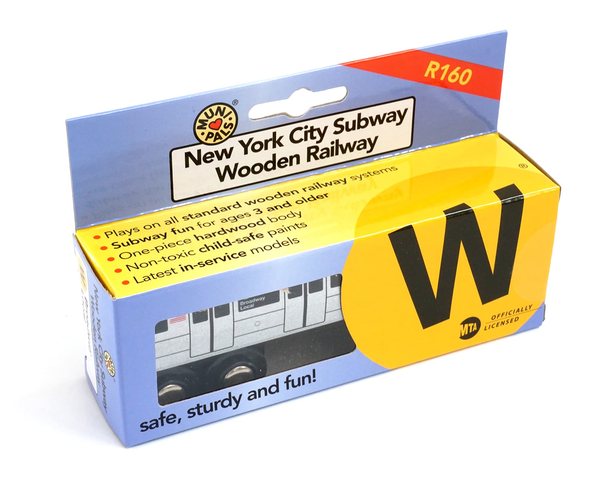 MUNI PALS Munipals New York City Subway Wooden Railway (B Division) W ...