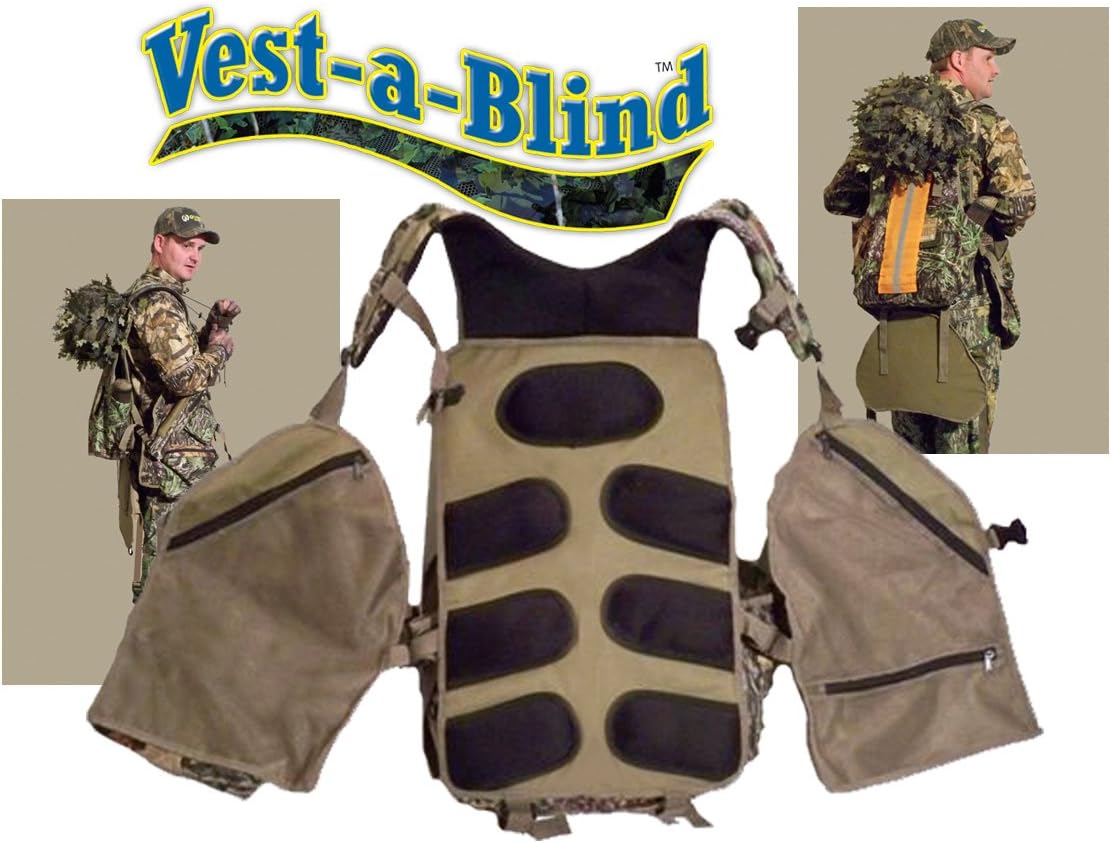 Amazon.com : Quaker Boy - Vest-A-Blind Call : Hunting Camouflage ...
