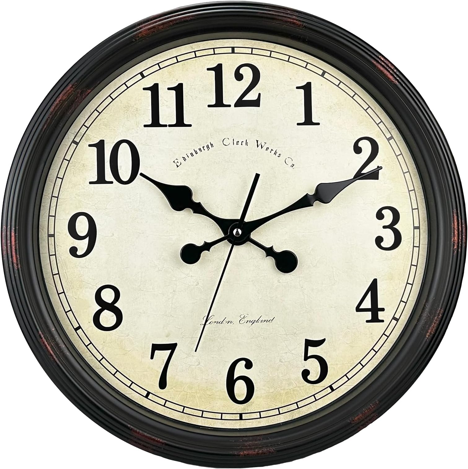 Roger Lascelles, Classic Lascelles Wall Clock, Beige, 36 cm l x 36 cm w ...