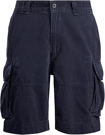 POLO RALPH LAUREN Men's Big & Tall Classic Fit Twill Cargo Short (US, Numeric, 42, Regular, Tall ...