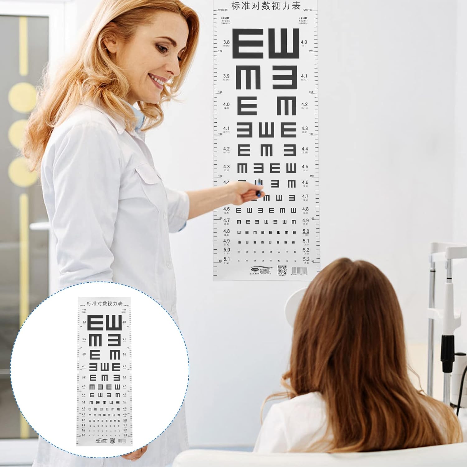 iplusmile Eye Charts for Eye Exams 10 Feet, 2 in 1 Australia | Ubuy