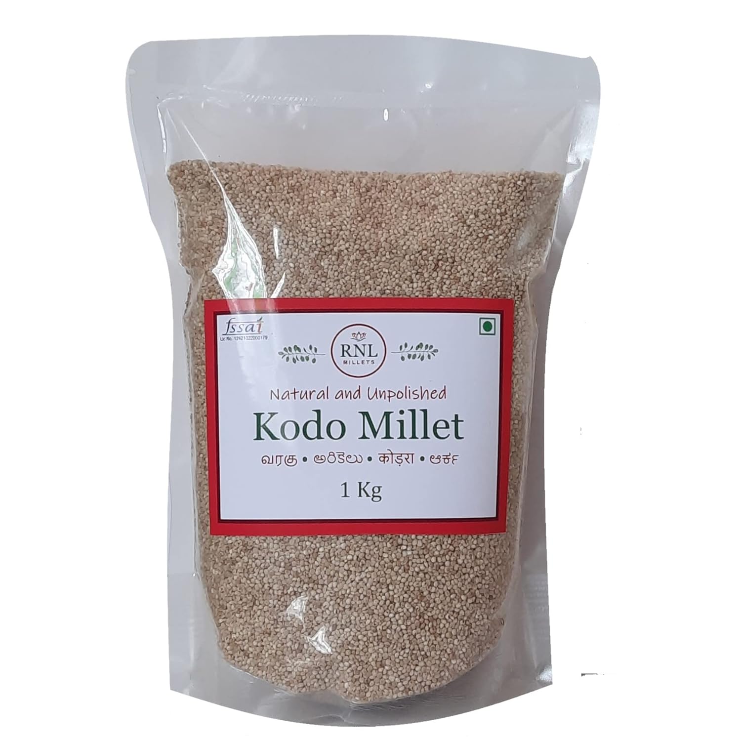 Kodo Millet 1 kg | Arikelu | Varagu | Arka | Kodra : Amazon.in: Grocery ...