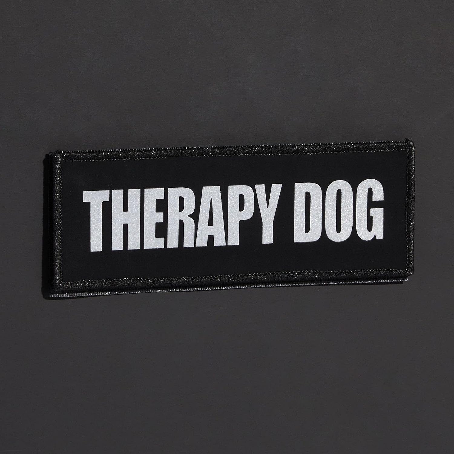 Therapy Dog Patches for K9 Support Animal Vest and Harness (2 Sizes, 4 ...