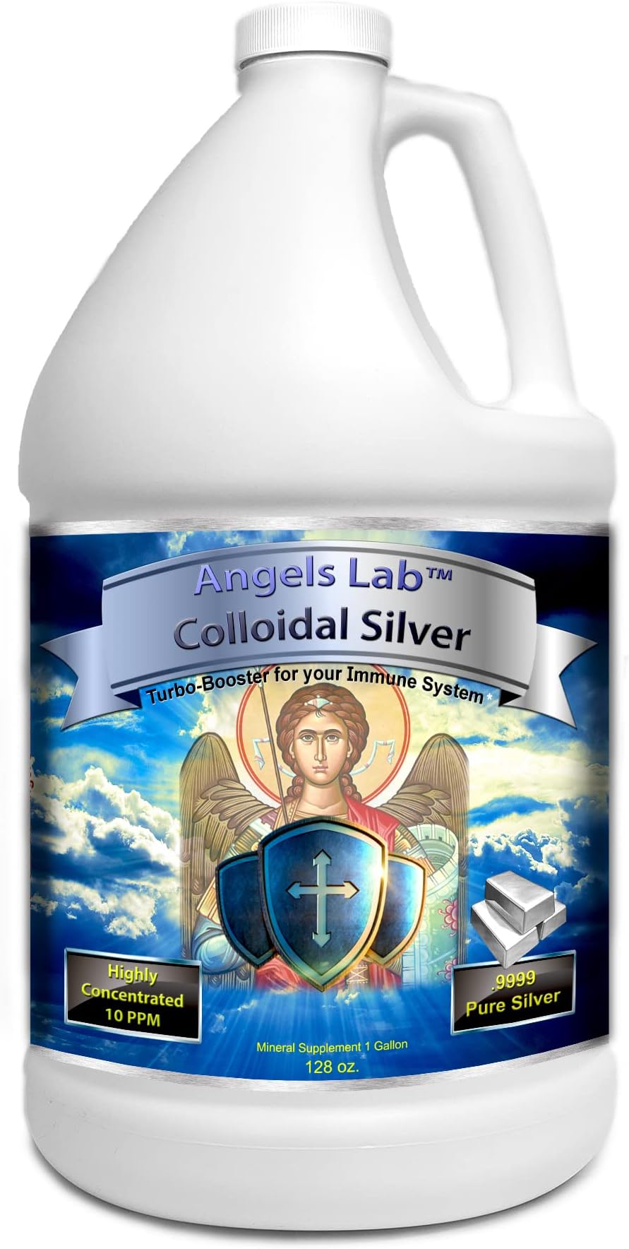Amazon.com: Angels Lab Colloidal Silver (128 oz) : Health & Household
