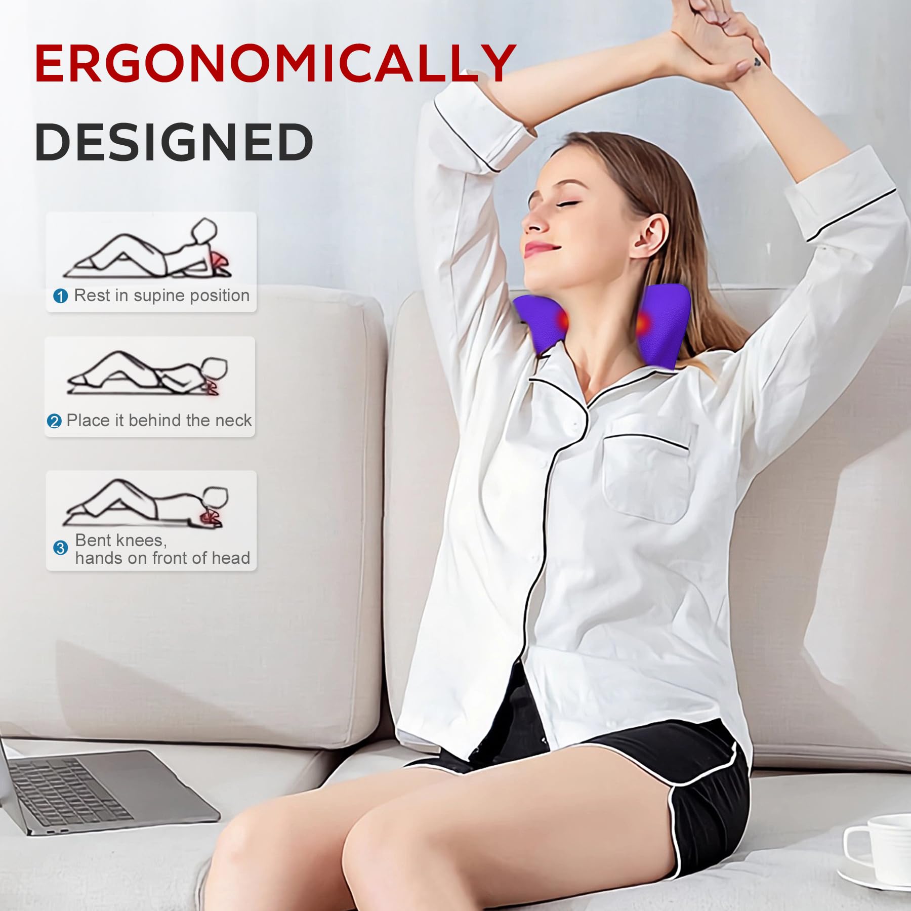 Snapklik.com : Neck And Shoulder Relaxer, Cervical Traction Device For ...