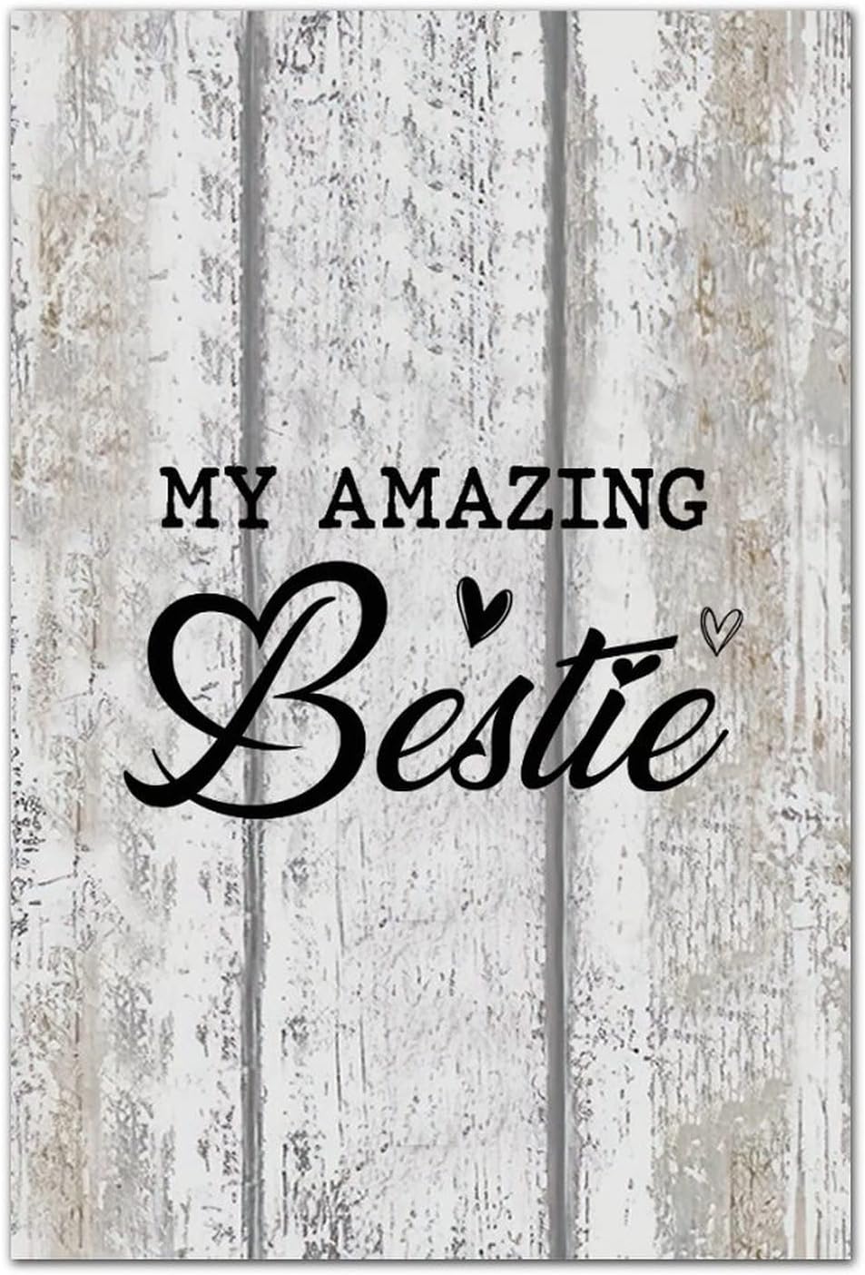Amazon.com: Rustic Style 8x12in Wood Sign Friendship Quote My Amazing ...