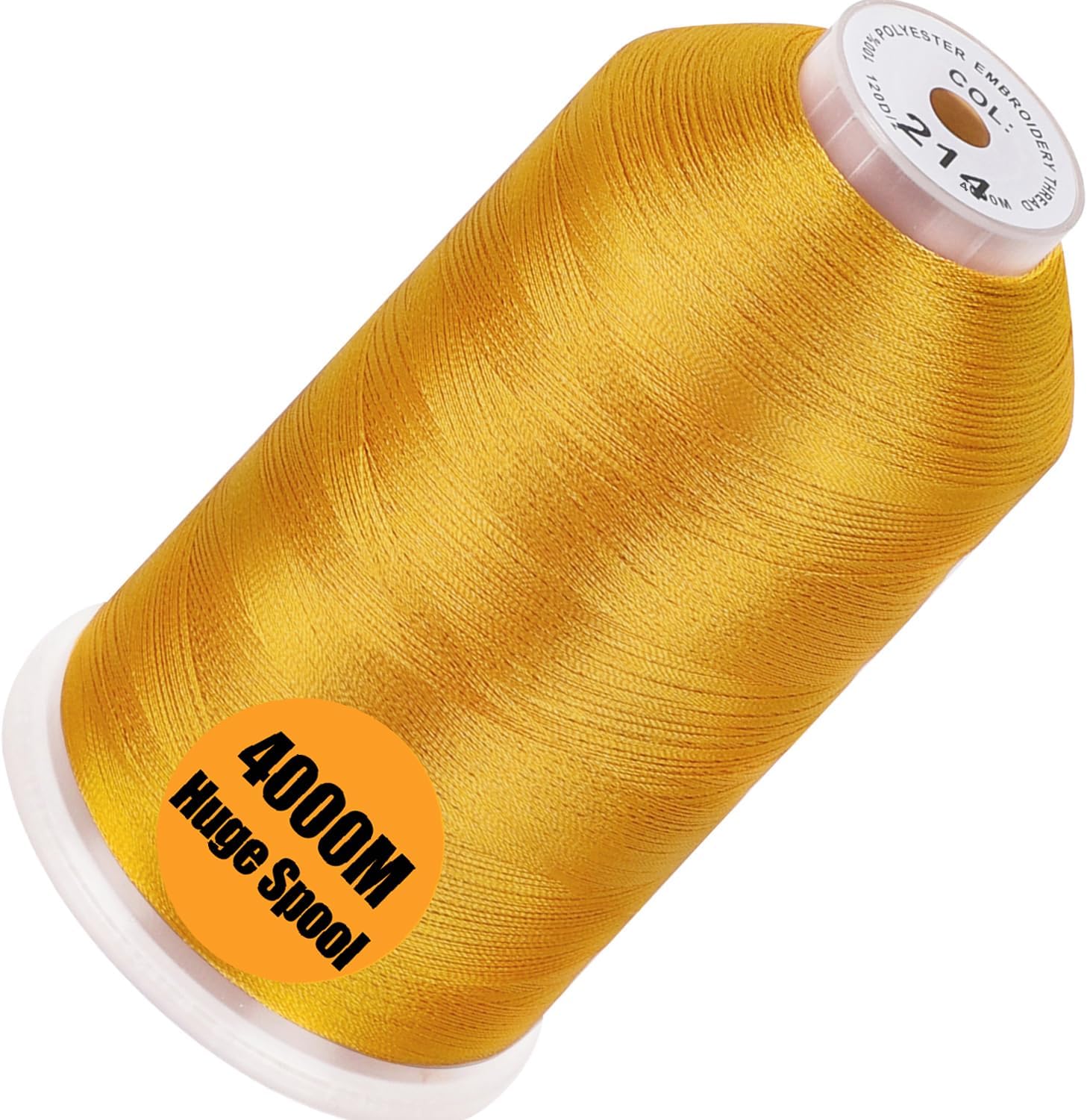 Amazon.com: New brothread - Single Huge Spool 4000M Each Polyester ...