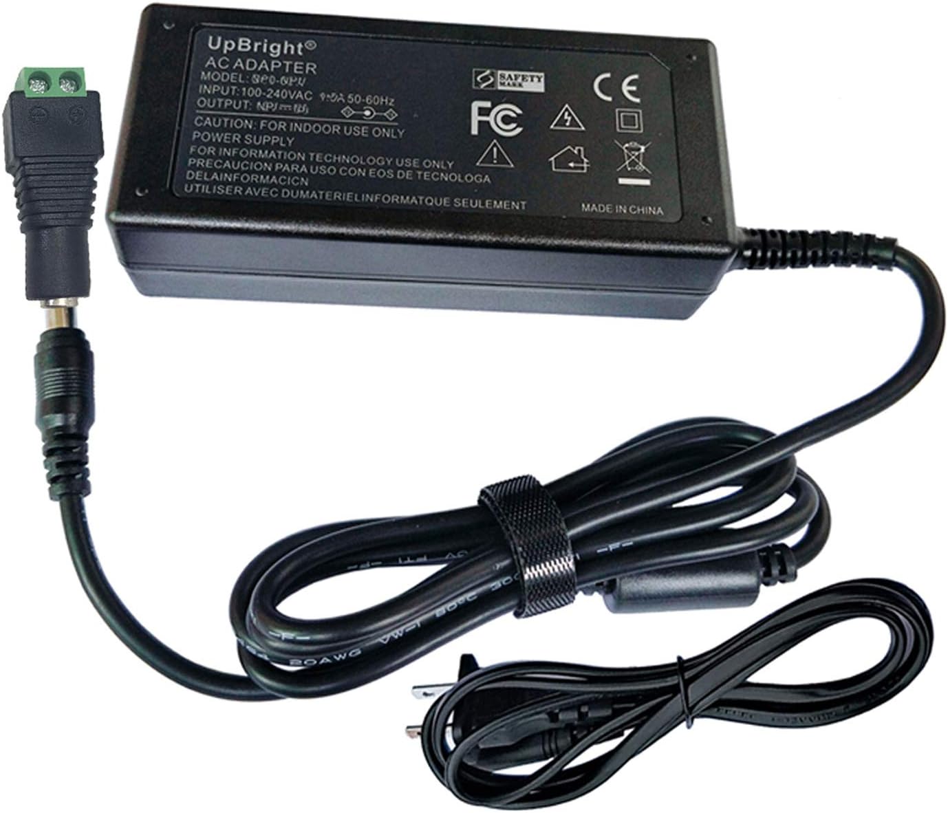 Amazon.com: UpBright 15V 6A AC/DC Adapter Compatible with Digitrax ...
