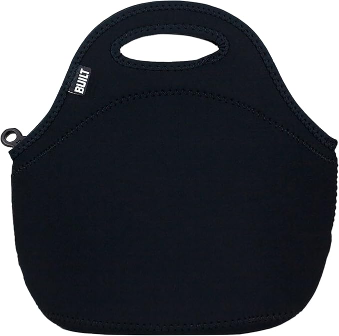 Amazon.com: BUILT Gourmet Getaway Soft Neoprene Lunch Tote Bag ...