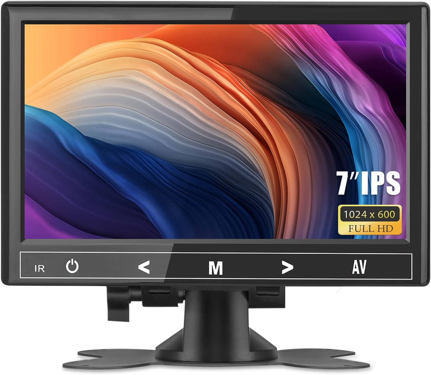 Amazon.com : Haiway 7 inch Mini Monitor, 1024X600 IPS Display Screen ...