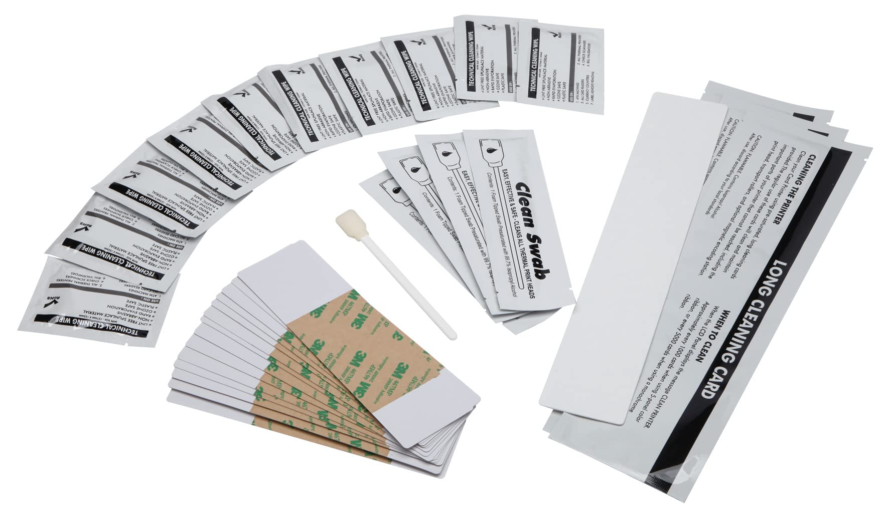 Amazon.com: Bodno Cleaning Kit, Swabs, Cards, Pad for Fargo HDP5000 and ...