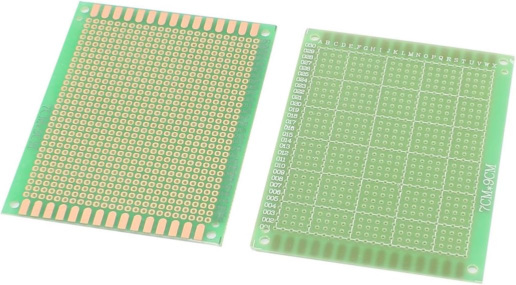 Amazon.com: Aexit 2 Pcs Prototyping Boards Double Side Prototype ...