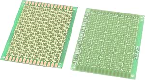 Amazon.com: Aexit 2 Pcs Prototyping Boards Double Side Prototype ...
