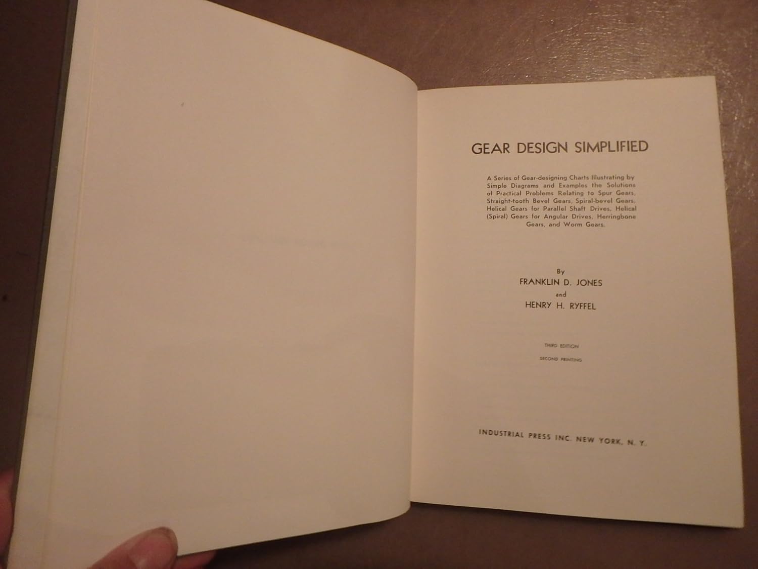 Gear Design Simplified: A Series of Gear-designing Charts Illustrating ...