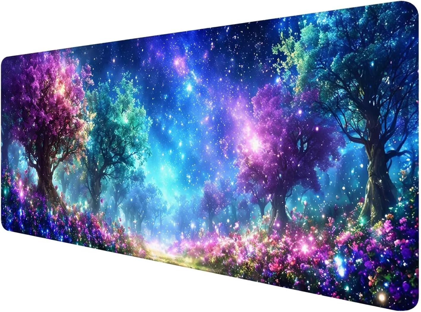 Lila Mousepad 1000 x 400 mm, Gaming Mauspad XXL Baum Mousepad, Groß ...