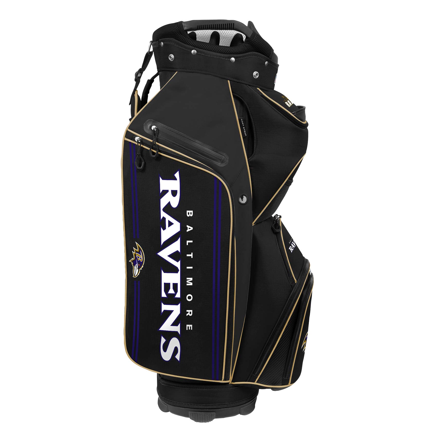 Snapklik.com : WinCraft Baltimore Ravens Bucket III Cooler Cart Golf Bag