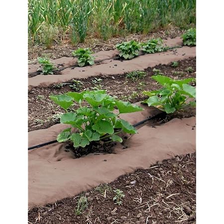 Amazon.com : Gardener's Supply Company Weedguard Plus Paper Mulch ...
