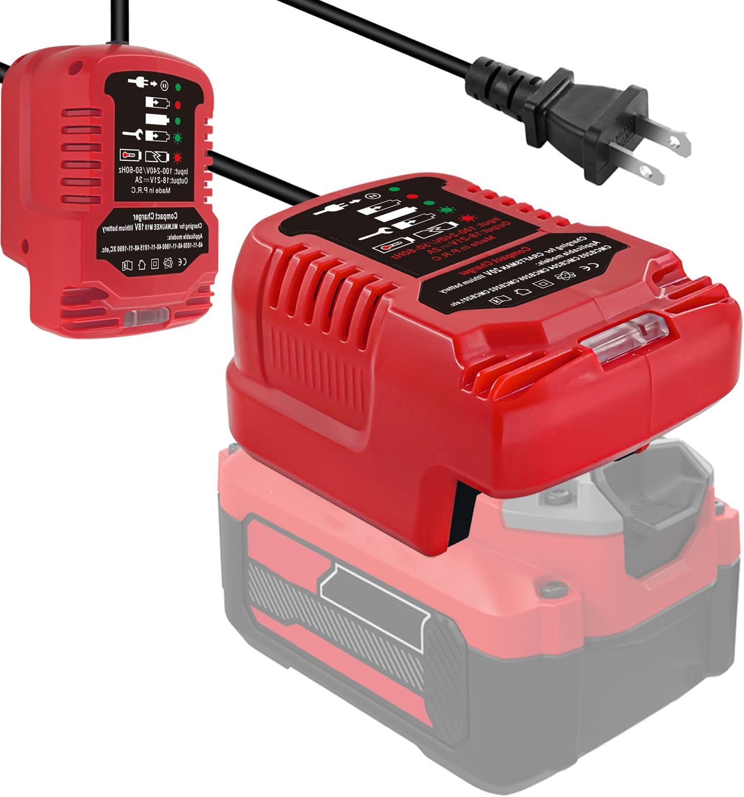 Amazon.com: UNIKI Fast Charger for Craftsman 20V Max V20 Lithium-Ion ...